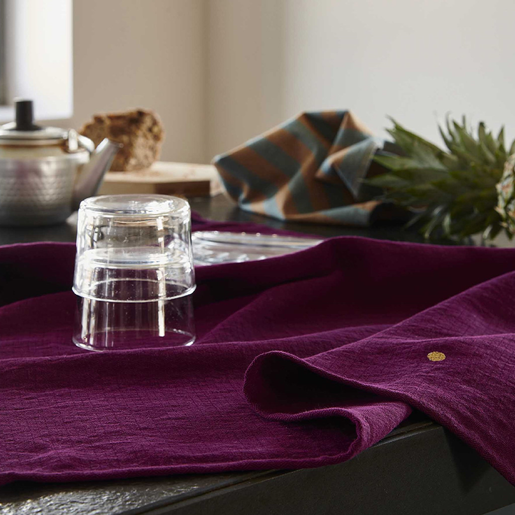 Küchentuch Marcel – Purple Rain - Además Design Shop